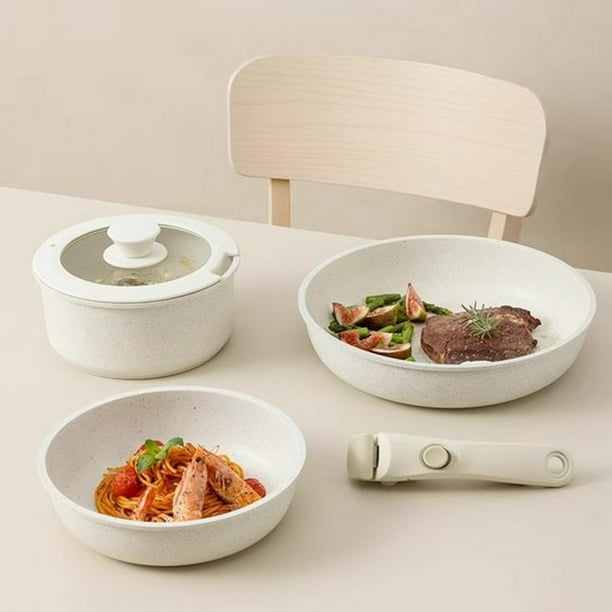 Meitianfacai Pots And Pans Set Nonstick Cookware 4 Piece Kitchen ...