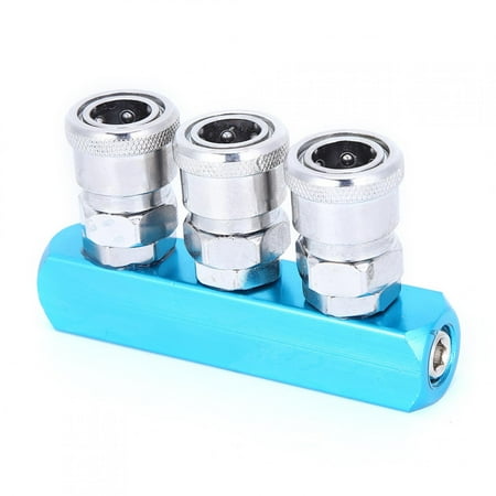 Quick Connect Socket, Push-in Aluminum Alloy Manifold Block, For Air ...