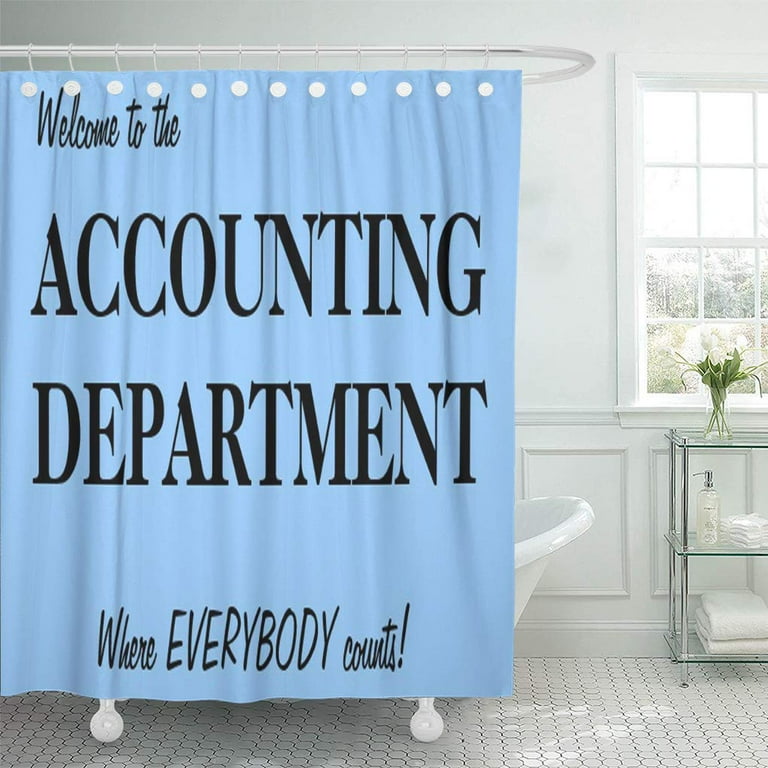 Accounting Department Sign