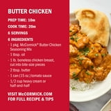 McCormick Butter Chicken Seasoning Mix, 0.87 oz Bag - Walmart.com