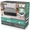Bestway: Tritech Queen 18" Air Mattress - Built-in AC Pump, Auto ...