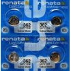 Renata 362 Button Cell watch battery - Walmart.com