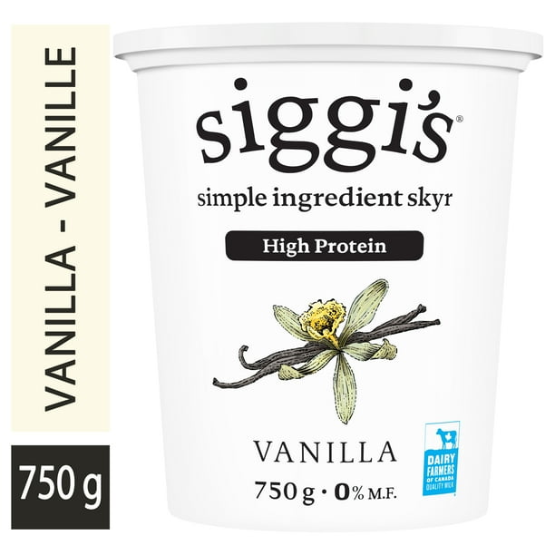 Siggi's Vanilla 0%, 750 g - Walmart.ca