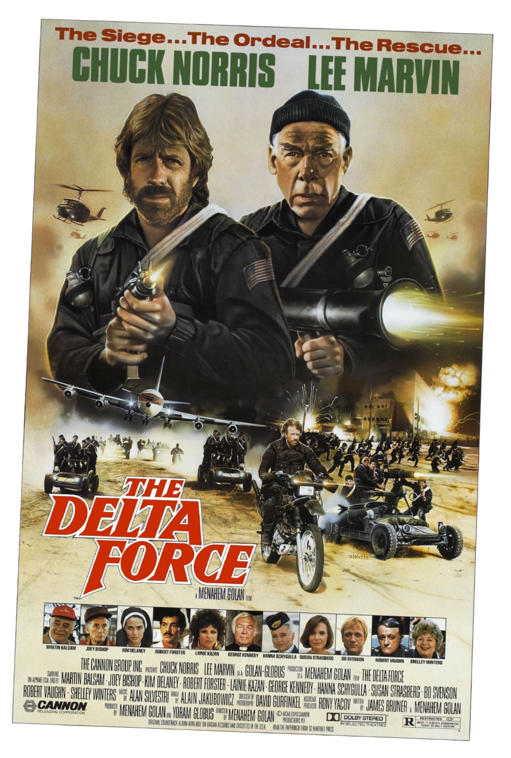 Best Posters Delta Force Movie Poster 11Inx17In Mini Poster 11x17 ...