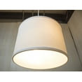 14x14x10 Drum Lamp Shade Premium White Linen - Walmart.com