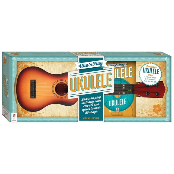 "Everjoys 21"" Soprano Ukulele Starter Kit with Gig Bag, Rainbow ...