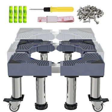 WAASOSCON Sturdy Mobile Base with Locking Casters, 11.8" Height 8 Bases ...