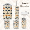 Bathroom Accessory Set 6 Piece with Timeless bohemian southwestern ...