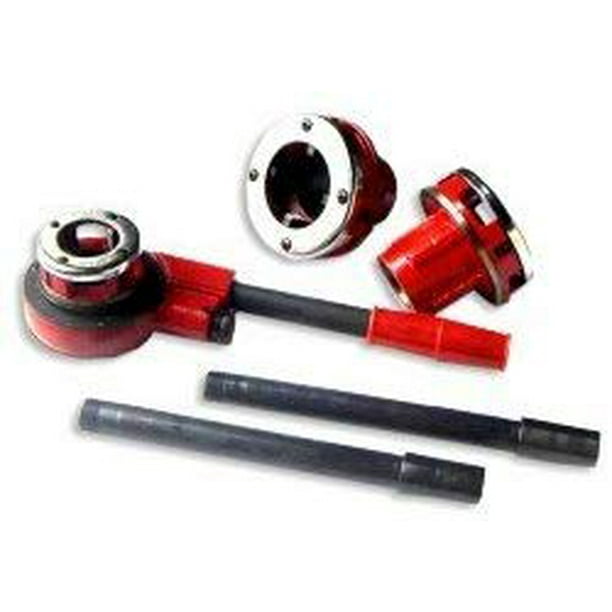 Pipe Threader Ratcheting Type 3pc 1-1/4", 1-1/2", 2" Steel Cutting Bits ...
