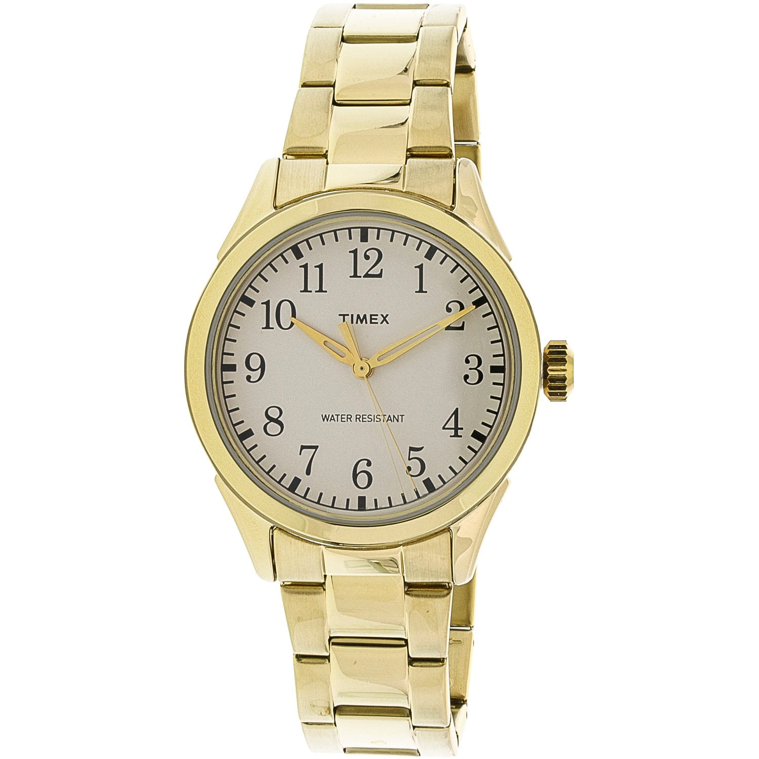 Timex Men's Briarwood Watch, Gold-Tone Stainless Steel Bracelet ...