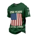 CONZONE 250 Anniversary Usa T Shirt For Child Kids Boys Independence ...