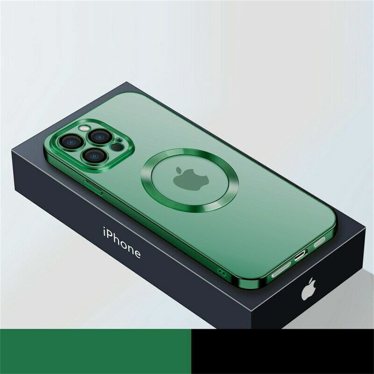 Magnetic Case for iPhone 14 Pro Max, High-Transparency Tempered Glass ...