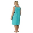 Aria Womens And Womens Plus Sleeveless Cotton Nightgown Sizes S 4x