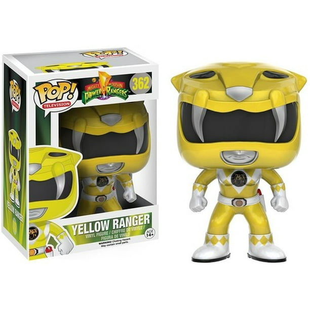 FUNKO POP! TELEVISION: POWER RANGERS - YELLOW RANGER - Walmart.com ...