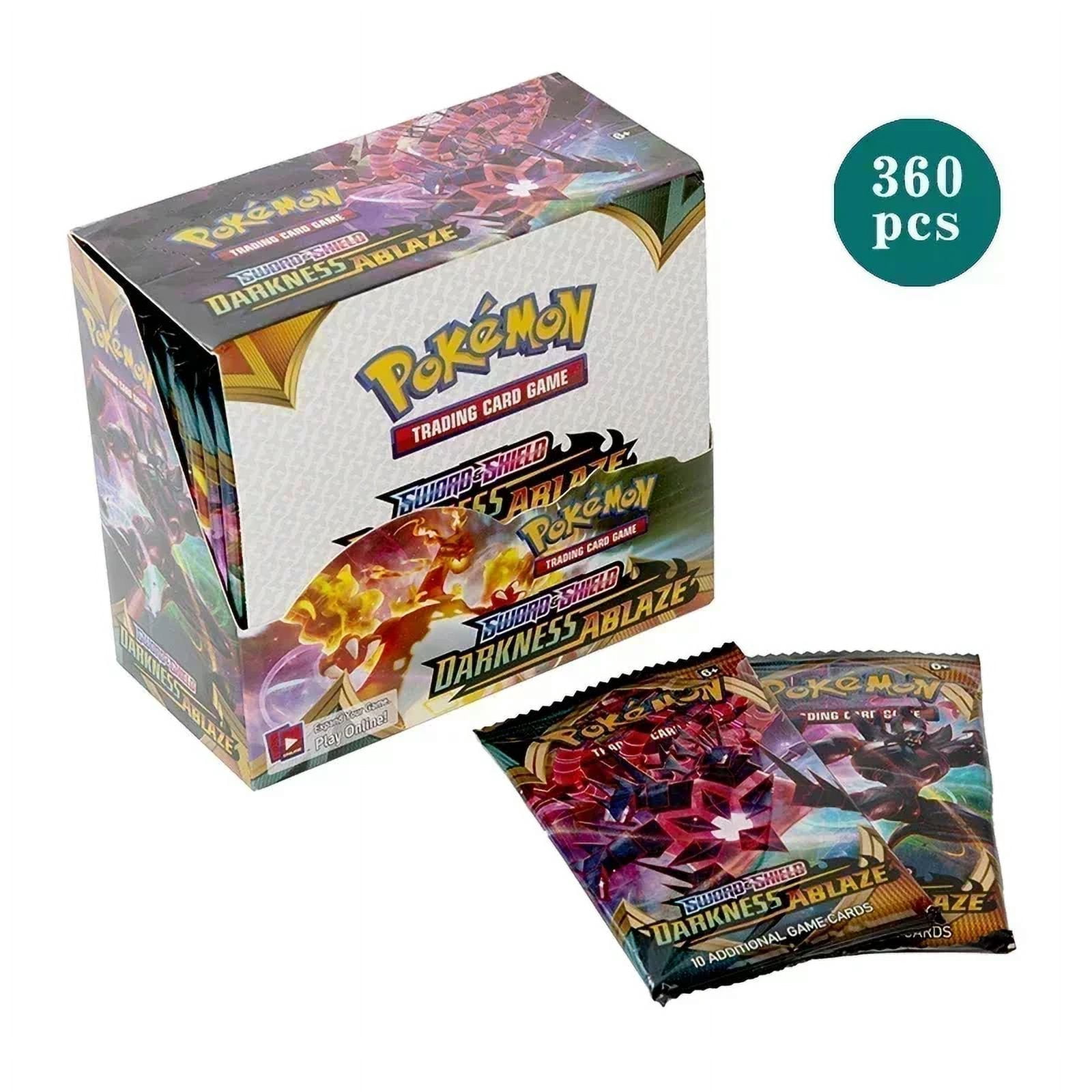 New 360Pcs Box Card Shining Fates Style English Booster Battle Carte ...