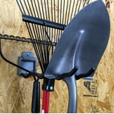 Hyper Tough 12-inch Flip-up Wall Mount Tool Hanger Vinyl Coated Steel ...