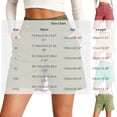 Cagogo Women's Plus Size High Waisted Shorts with Pockets Casual Solid ...