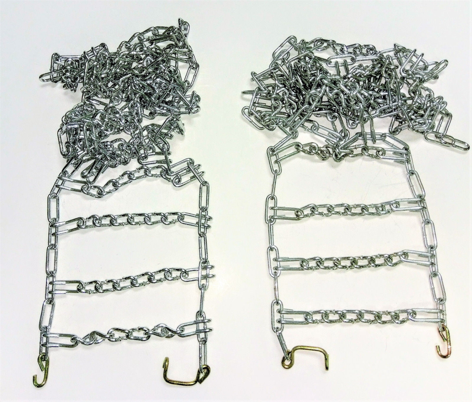 5551 Rotary Set Of 2 480x400x8 Snow Thrower Tire Chains 2 Link Spacing ...