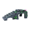 Simulated Stone Staircase Hideout Cave, Resin Reptile Basking Platform ...