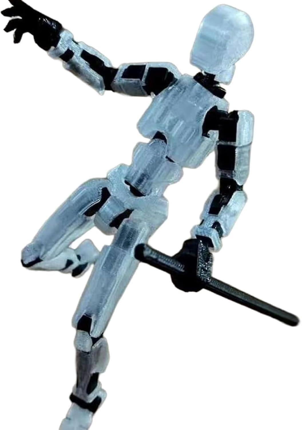 T13 Action Figure Titan 13 Action Figure With 4 Types Of Weapons And 3 ...
