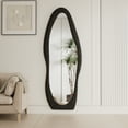 "VLUSH 63""x24"" Wavy Full Length Wall/Floor Mirror for Bedroom ...