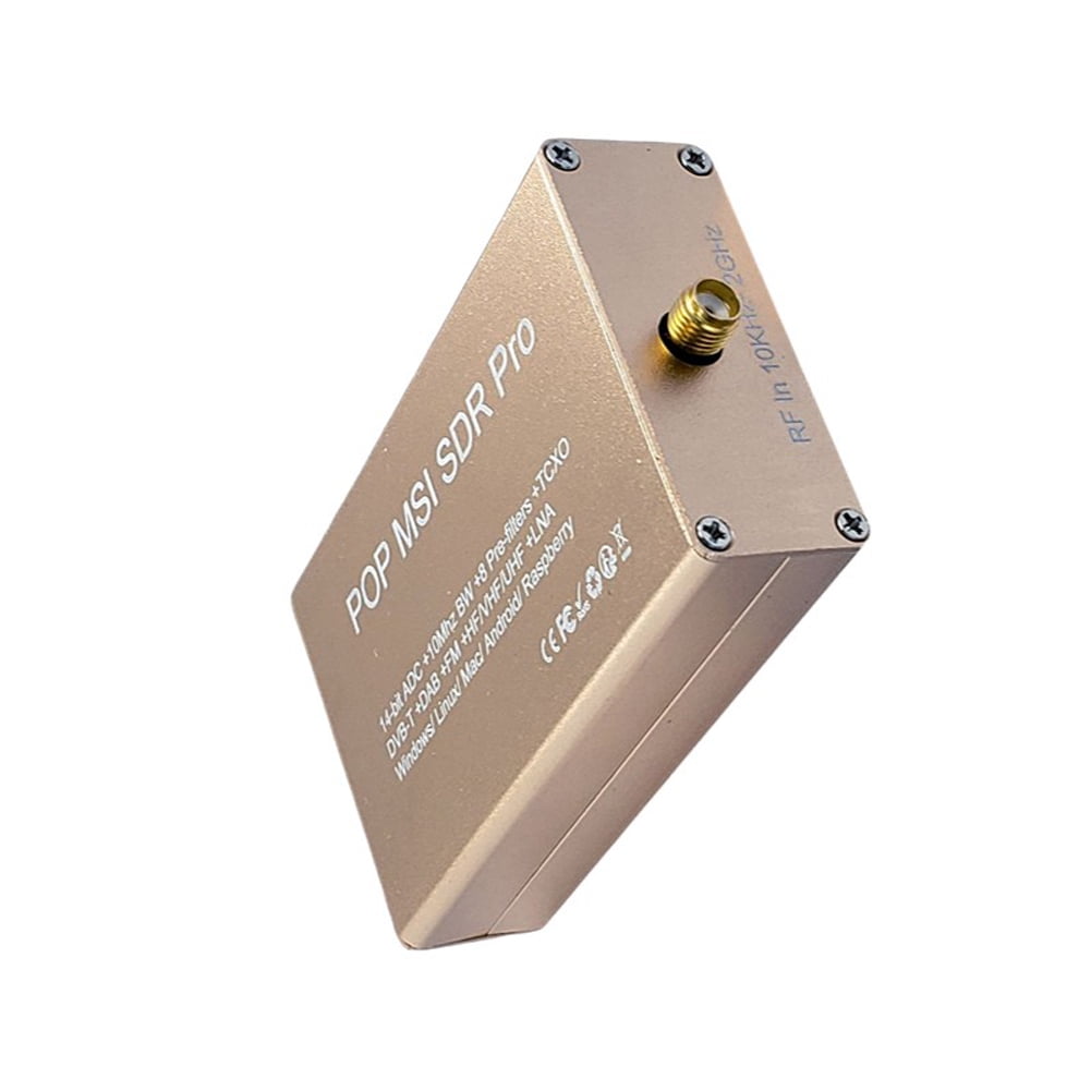 Receptor POP MSI SDR Pro SDR conector SMA Kit de antena receptora SDR 50ohm 185mA | Walmart en línea
