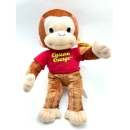 Curious George Jumbo Classic Soft Plush Toy 23.5" Tall. Limited Edition ...