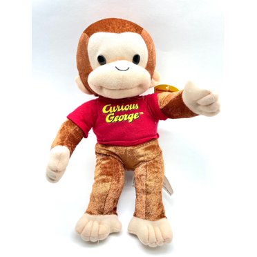 Curious George Jumbo Classic Soft Plush Toy 23.5" Tall. Limited Edition ...