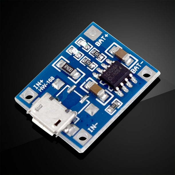 Battery Charging Board Micro USB Battery Charging Module for Lithium ...