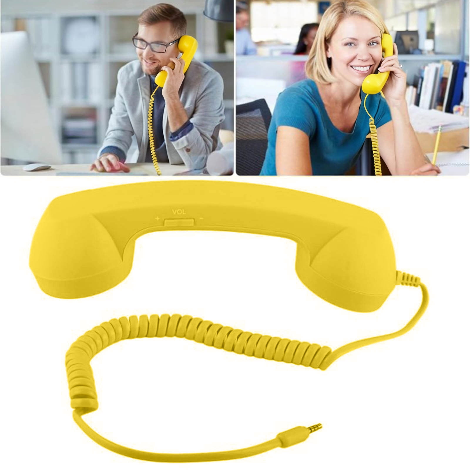 Style Desktop Telephone Handset with Clear Call Quality and Built-in ...