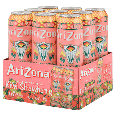 Arizona Tropical Chillzicle Juice Cocktail, 23 fl oz Cans (12-Pack ...