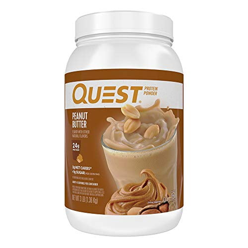 Quest Protein Powder Quest Protein Powder, Peanut Butter, 3lb 3 Pound ...
