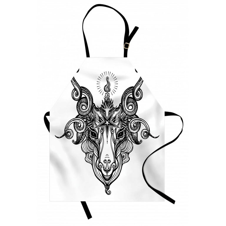 Baphomet Goat Head Drawing