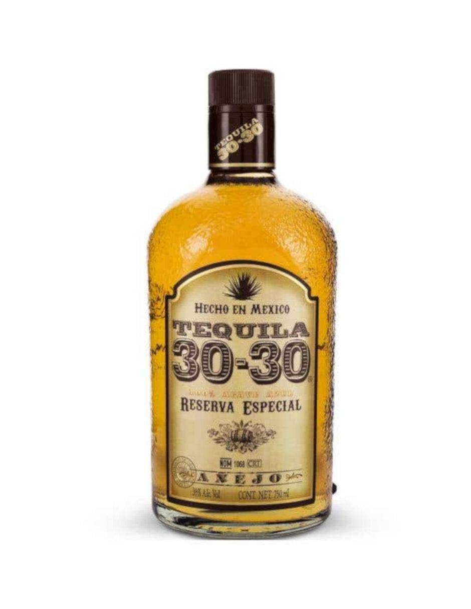Pack de 12 Tequila 30-30 Añejo 750 ml 30-30 | Walmart en línea