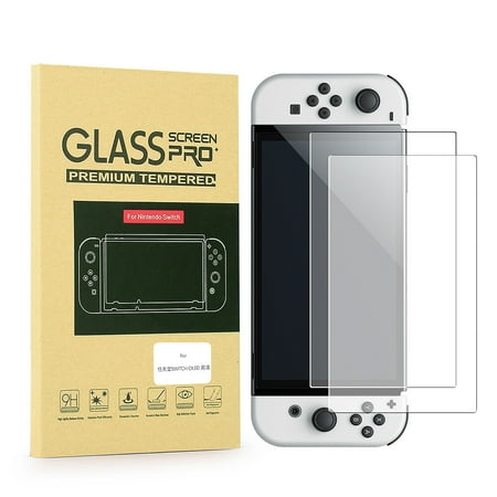 GANGXUN Glass Screen Protector for Nintendo Switch OLED 2021 7"inch ...