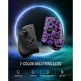 FUNLAB Gaming Wireless Gamepad for Nintendo Switch/OLED with Luminous Glow, Ergonomic ...