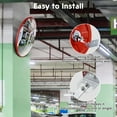 Yescom 12" Convex Safety Traffic Mirror Outdoor/ Indoor Driveway ...