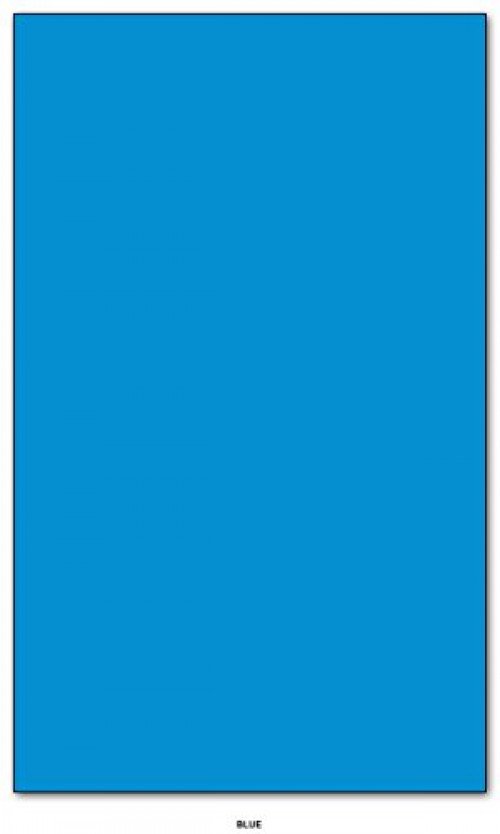 Blue - Ultra Bright Neon Colored Card / Cover Stock 65lb. Size 8.5 X 14 ...