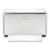 San Jamar Mini C-Fold/Multifold Towel Dispenser, 11.13 x 3.88 x 7.88 ...