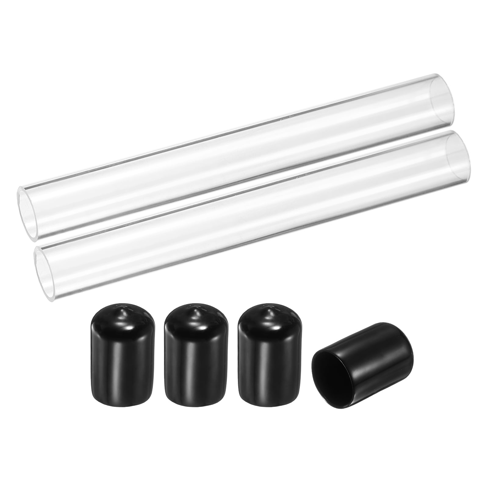Click here for Uxcell 2 Pack Clear Rigid Acrylic Pipe  15mm(0.59)... prices