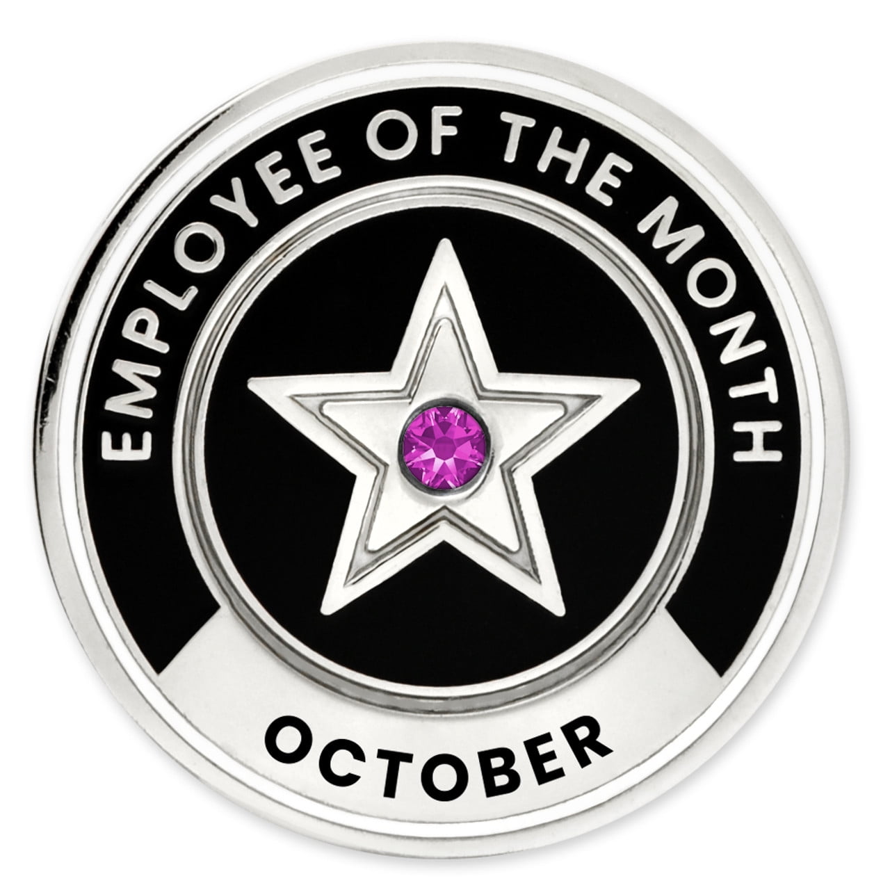 PinMart's October Employee of the Month Lapel Pin - Walmart.com