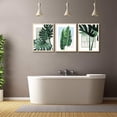 3 Pieces Green Wall Art Nature Tropical Greenery Leaf Canvas Wall Decor ...
