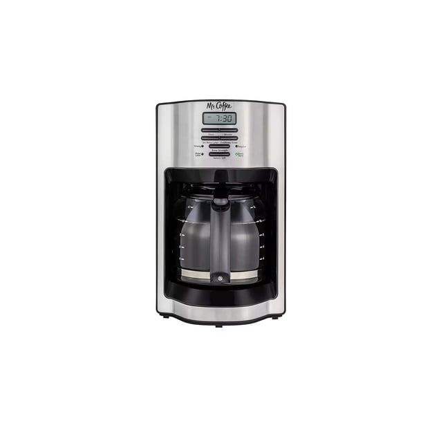 Mr. Coffee 12-Cup Programmable Coffee Maker with Rapid Brew System ...