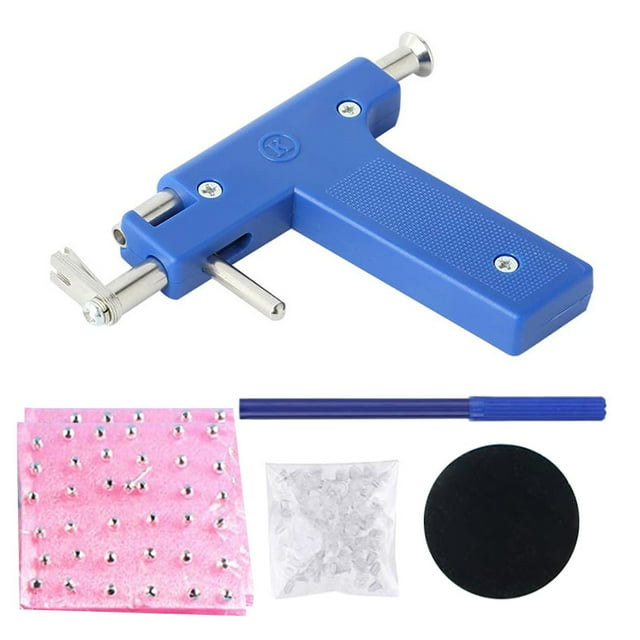 Professional Ear Nose Navel Body Painless Piercing Sterile Gun Piercer ...