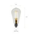 Better Homes & Gardens LED Vintage ST19 60W Soft White Dimmable Edison ...