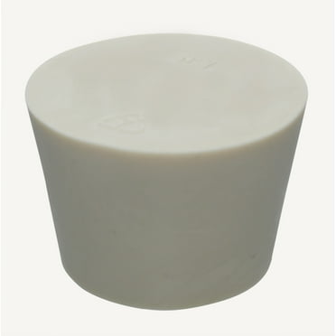 Drilled Rubber Stopper #6 (Set of 3) - Walmart.com