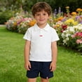 Afdoent Boys Clothing Sets Stylish Kids Short Sleeve Outfit Casual ...