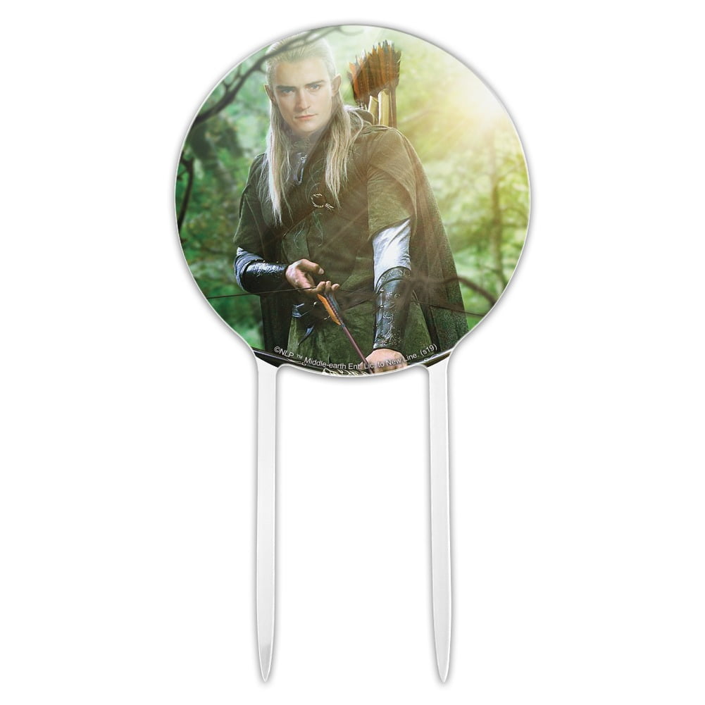 Acrylic The Lord of the Rings Legolas Character Cake Topper Party ...
