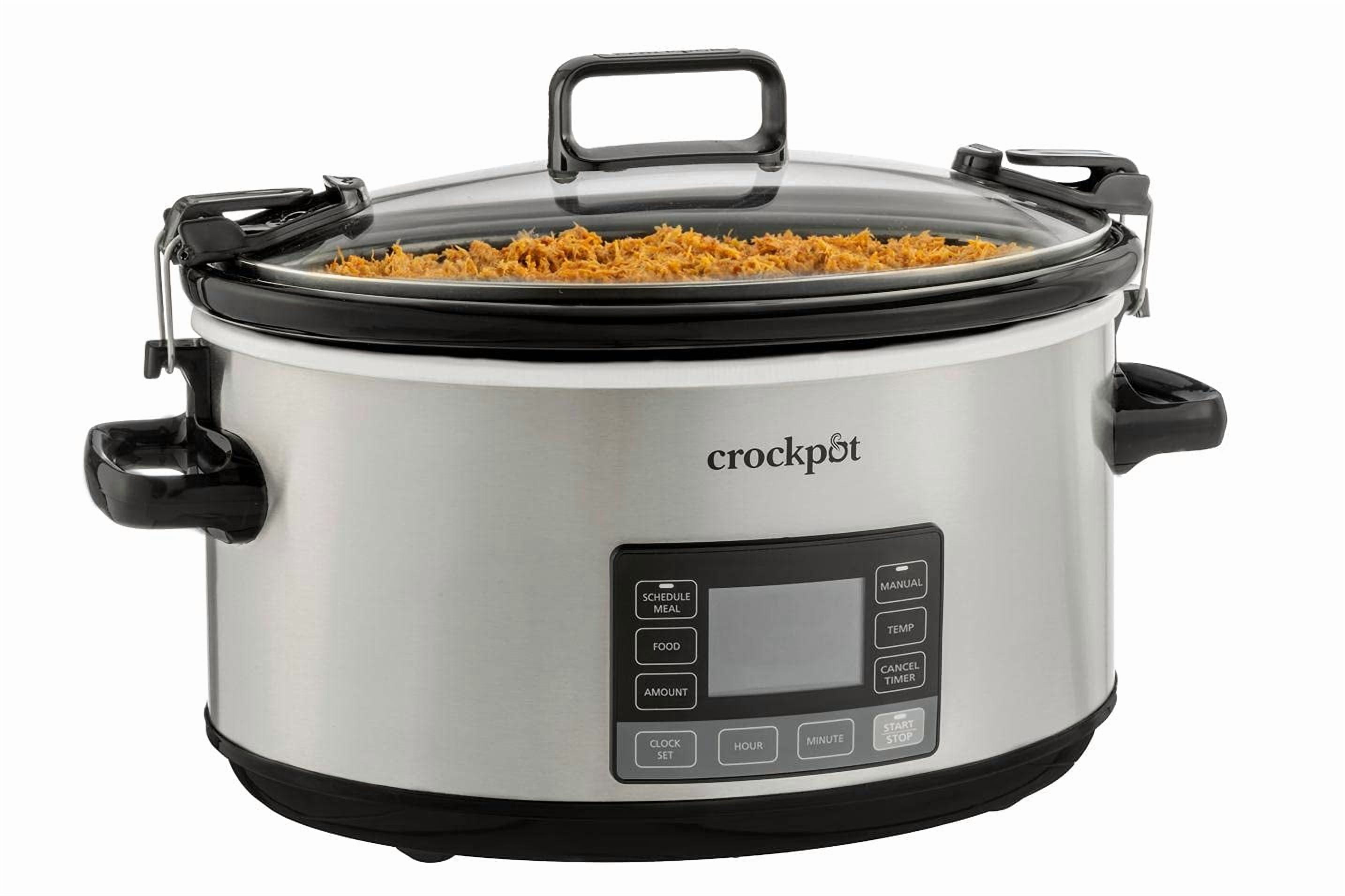 olla de cocción lenta Crock-Pot de 7 litros, portátil, programable con ...