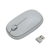 onn. Slim Wireless Mouse with Bluetooth Wireless Technology, Connect 3 ...